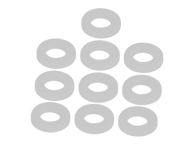 Click here for 10pcs Clear Silicone Round Flat Washer Assortment... prices