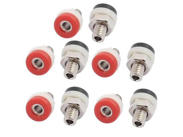 Click here for 5 Pairs 2091 Speaker Panel Mount Flat Pin 2mm Bana... prices