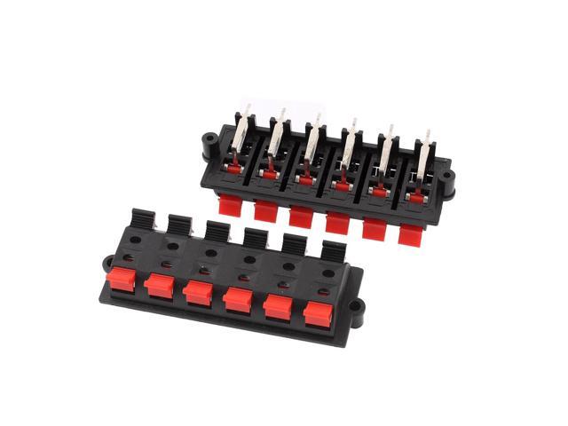 Click here for 2pcs 12 Way Push Release Connector Plate Stereo Sp... prices