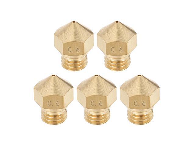 Click here for 5pcs 3D Printer Nozzle Brass MK10 Nozzle 0.6mm Ext... prices