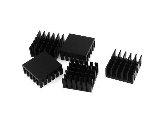 Click here for 5 Pieces Black Aluminum Radiator Heat Sink Heatsin... prices