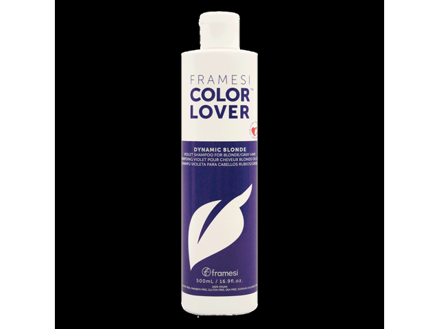 Click here for Framesi Color Lover Dynamic Blonde Shampoo 16.9oz prices