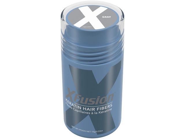 Click here for XFusion Keratin Hair Fibers - Gray 15 Grams prices