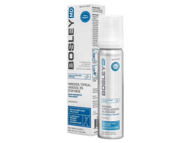 Click here for BosleyMD Mens Hair Re-growth Foam 5 Minoxidil prices
