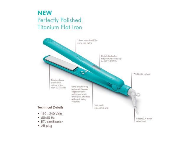 Click here for MoroccanOil Perfectly Polished Titanium Flat Iron prices