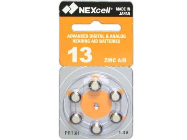 Click here for NEXcell Size 13 Mercury Free Hearing Aid Batteries... prices