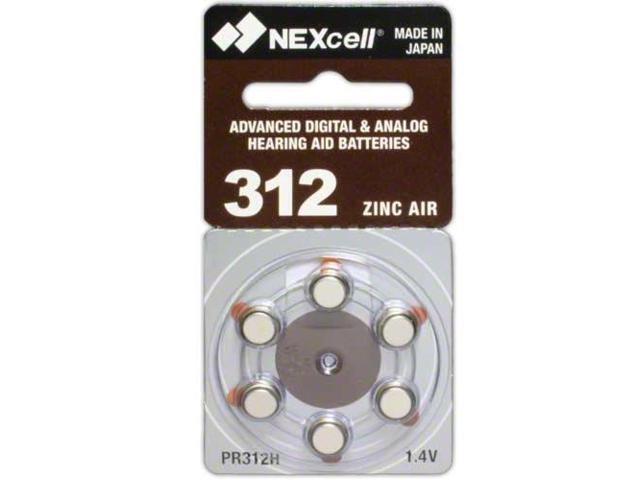 Click here for NEXcell Size 312 No Mercury Zinc Air Hearing Aid B... prices