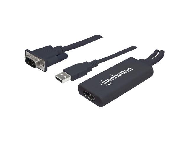 Click here for Manhattan VGA and USB to HDMI Converter - Function... prices