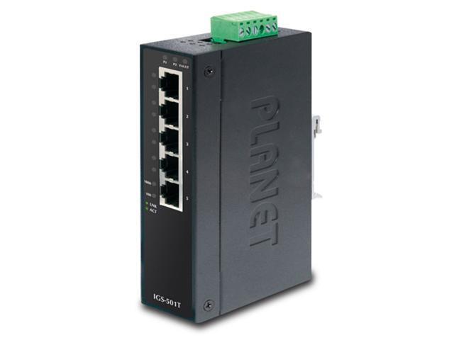 Click here for Planet ISW-501T 5-Port 10/100Mbps Industrial Fast... prices