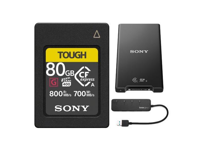 Click here for Sony CFexpress Type A 80GB Memory Card with Card R... prices