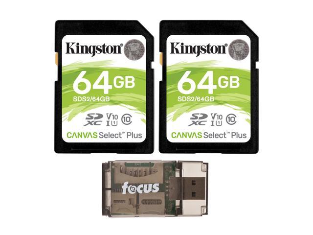 Click here for Kingston 64GB SDHC Canvas Select Plus Memory Card... prices