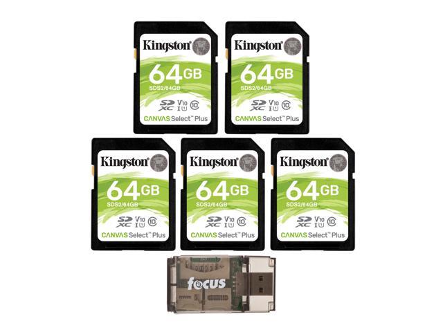 Click here for Kingston 64GB SDHC Canvas Select Plus Memory Card... prices