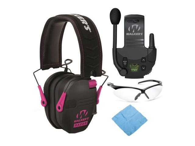 Click here for Walkers Razor Slim Electronic Muff (Black/Pink) wi... prices