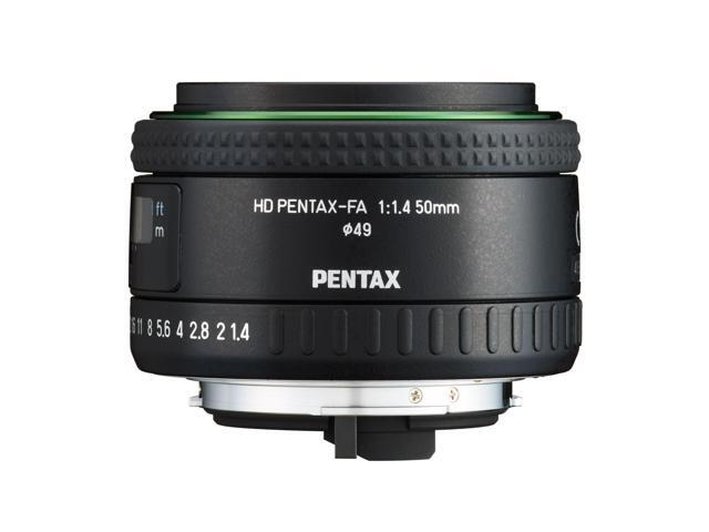 Pentax Hd Fa 50mm f/1.4 Lens  Black - Black