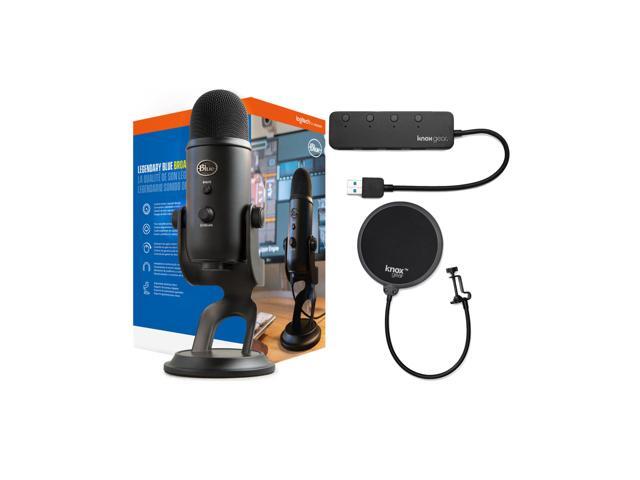 Click here for Blue Yeti Microphone (Blackout) with Knox Gear Pop... prices