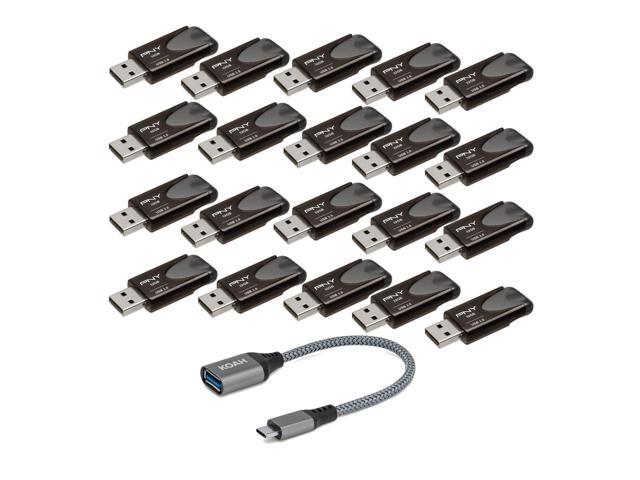 Click here for PNY 32GB USB 3.2 EliteTurbo Attache 4 (20-pack) wi... prices