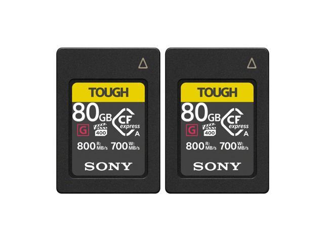 Click here for Sony CFexpress Type A 80GB Memory Card (2-Pack) Bu... prices