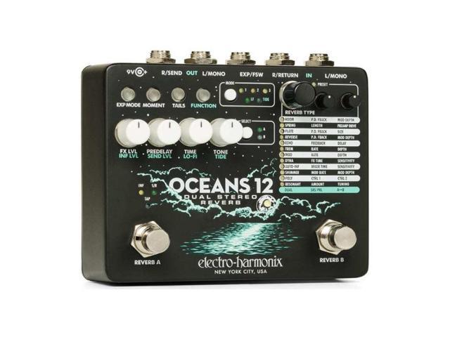 Click here for Electro-Harmonix Oceans 12 Dual Stereo Reverb Peda... prices