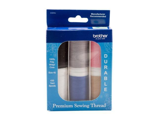 Click here for Brother SASEW6 6 Pc Sewing Thread  Black  White  G... prices