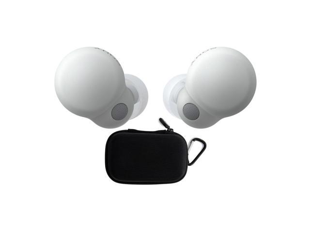 Sony LinkBuds S Truly Wireless Noise Canceling Earbud Headphones (White) Bundle