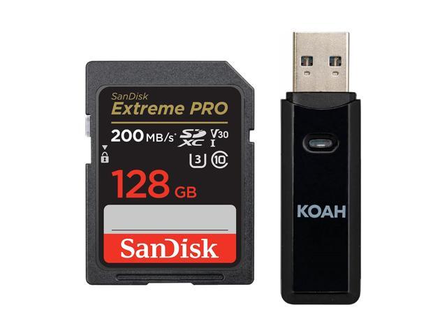 Click here for SanDisk 128GB Extreme PRO 200MB/s SDXC UHS-I Memor... prices