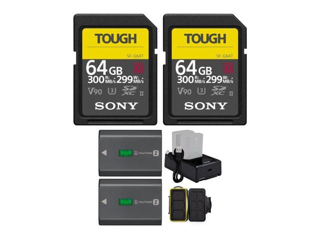 Click here for Sony 64GB UHS-II Tough G-Series SD Card (2-Pack) w... prices