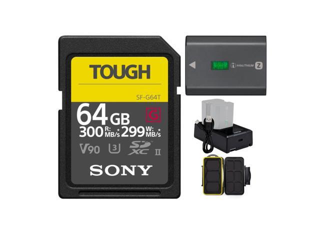 Click here for Sony 64GB UHS-II Tough G-Series SD Card with Recha... prices