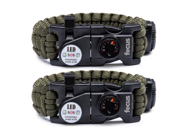 Click here for Focus Emergency Survival Multi-Tool Paracord Brace... prices