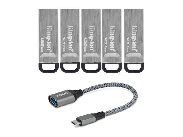 Click here for Kingston 128GB DataTraveler Kyson Flash Drive 5-Pa... prices