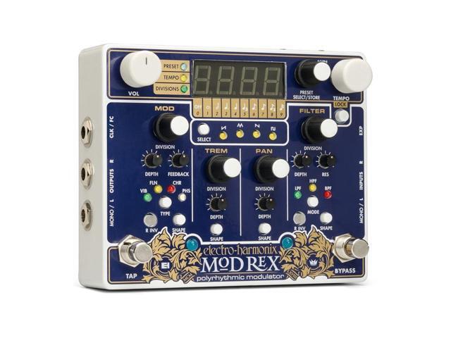 Click here for Electro-Harmonix Mod Rex Polyrhythmic Modulator Gu... prices
