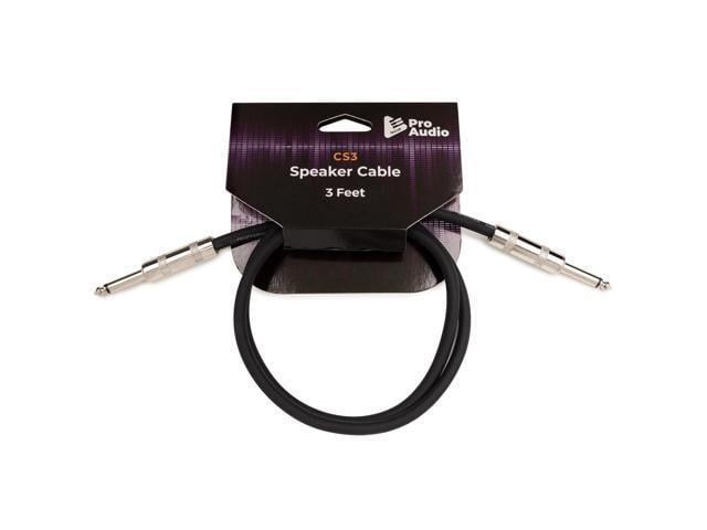 Click here for FocusProAudio 1/4in to 1/4in Speaker Cable  3ft (1... prices