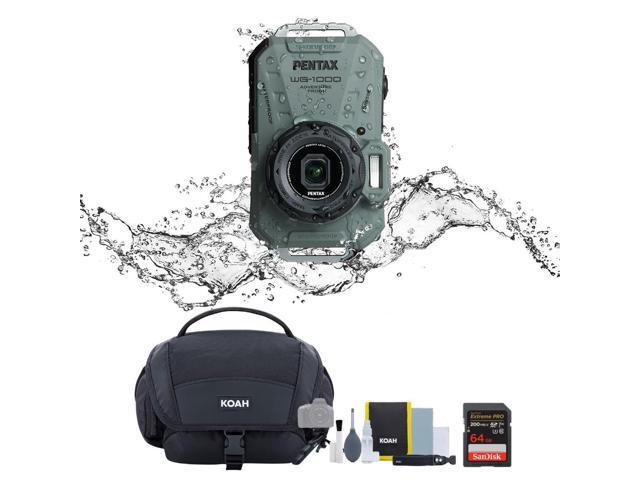 Click here for Pentax WG 1000 All Weather Compact Camera Olive an... prices