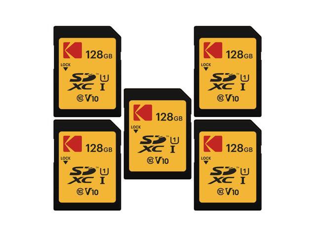 Click here for Kodak 128GB SD Class 10 UHS-I U1 V10 Full HD Memor... prices