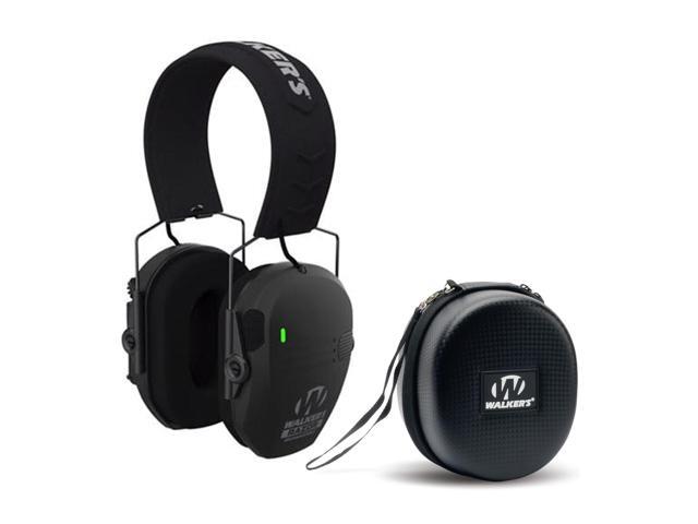 Click here for Walkers Razor Rechargeable Black Muff with Hearing... prices