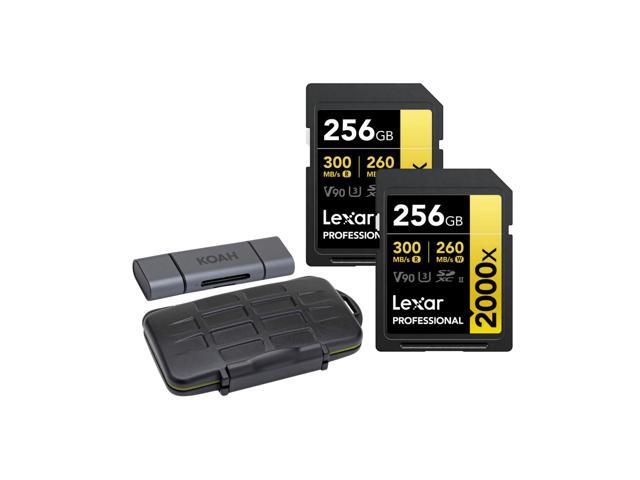 Click here for Lexar Professional 256GB 2000x UHS-II SDXC Memory... prices