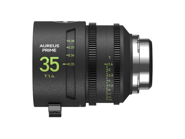 NiSi Aureus Prime 35mm T1.4 Cinema Lens  Pl Mount - Black