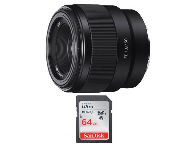 Click here for Sony FE 50mm F1.8 Lens & SanDisk 64GB SD Card prices