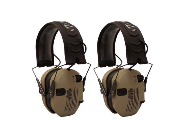 Click here for Walkers Razor Shooting Muffs (Distressed Flag) 2-P... prices