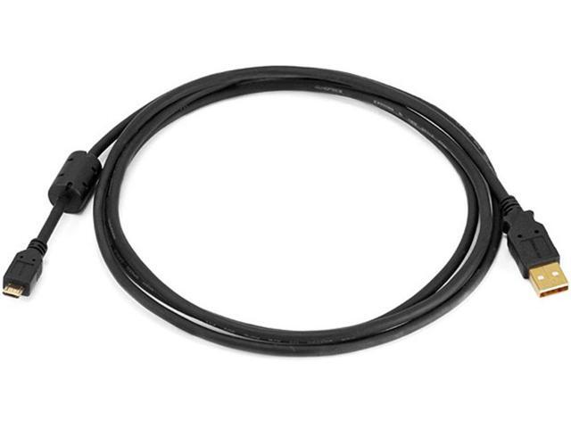 Click here for Monoprice USB 2.0 Cable - 6 Feet - Black USB Type-... prices