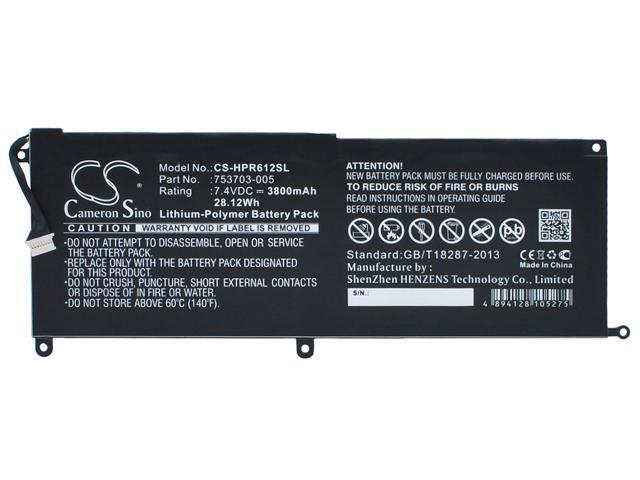 Click here for Battery for HP Pro Tablet x2 612 G1 753329-1C1 753... prices