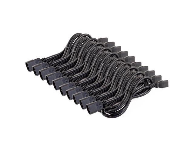 Click here for 10-pack Power Extension cable 6ft Black C13 Female... prices