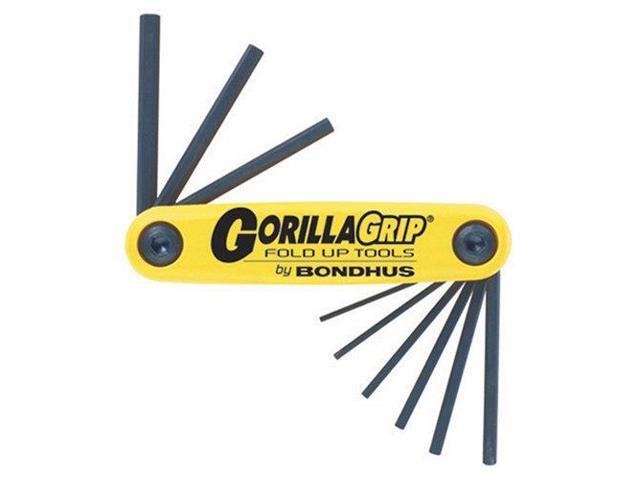Click here for Bondhus 12589 GorillaGrip Hex Fold-up Keys Set 9 P... prices
