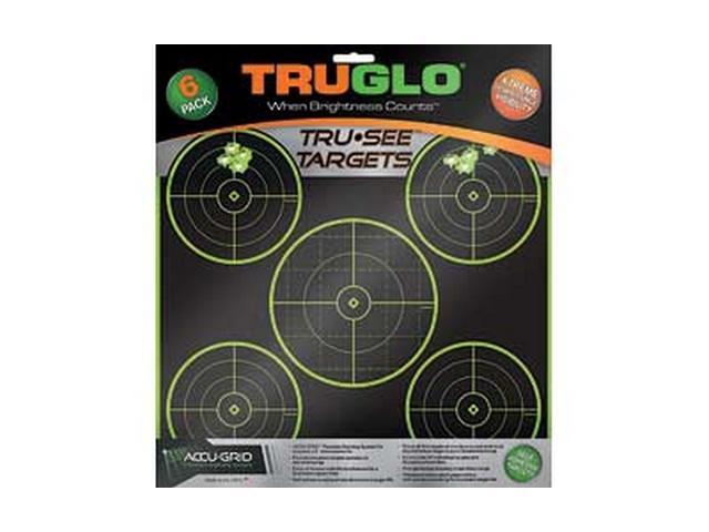 Click here for TRUGLO TG11A6 TRUGLO TRU-SEE REACTIVE TARGET 5 BUL... prices
