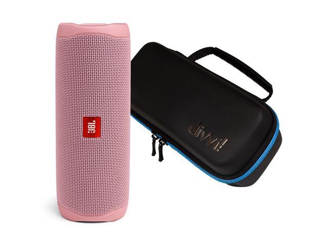 Click here for JBL Flip 5 Pink Portable Bluetooth Speaker w/divvi... prices