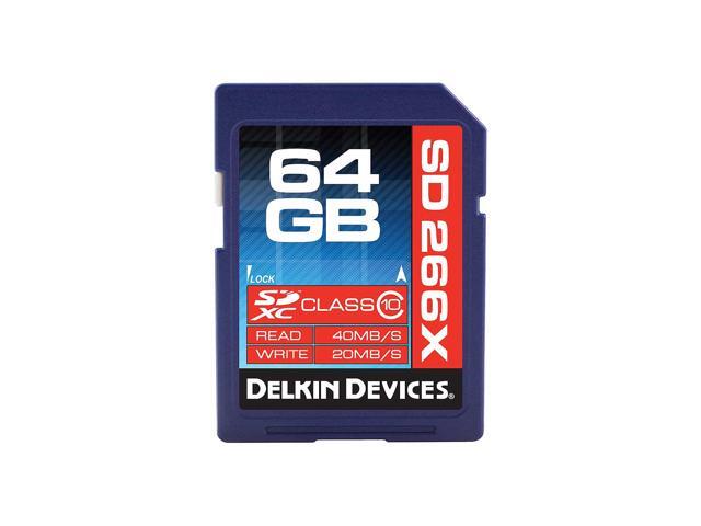 Click here for Delkin Devices DDSD266-64GB-A 64GB SDXC Class 10 M... prices
