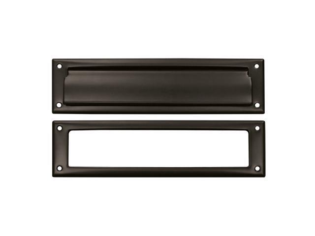 Click here for 13.13 in. Solid Brass Mail Slot w Interior Frame (... prices