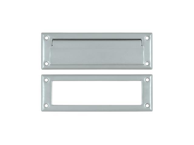 Click here for 8.88 in. Solid Brass Mail Slot w Interior Frame (A... prices