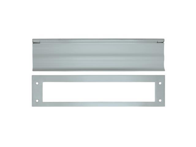 Click here for Heavy Duty Solid Brass Mail Slot (Brushed Chrome) prices