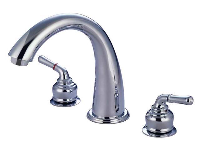 Click here for Two Handle Roman Tub Filler in Chrome by Kingston... prices