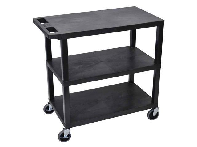 Click here for Luxor EC222-B 3 Flat Shelves Multiprupose Service... prices